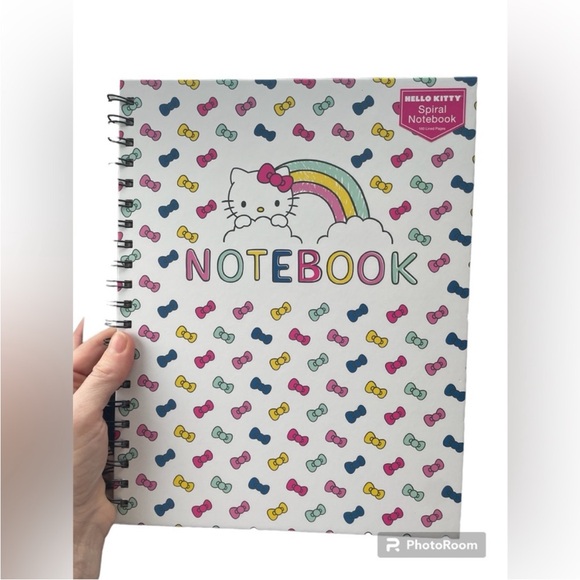 Hello Kitty | Office | New With Tag Hello Kitty Spiral Notebook | Poshmark